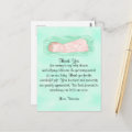 Baby Shower Thank You Gender Neutral Ethnic Postcard | Zazzle