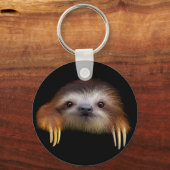 Baby Sloth Keychain | Zazzle
