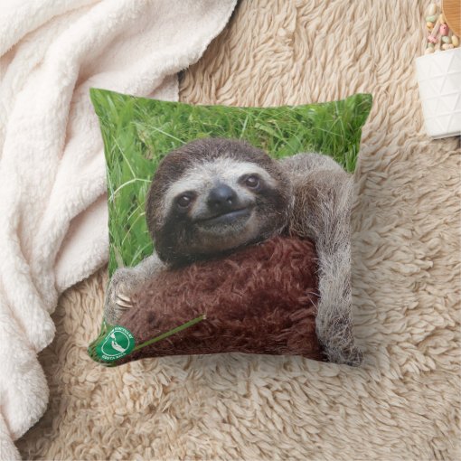 Baby Sloths Pillow for the Sloth lover | Zazzle