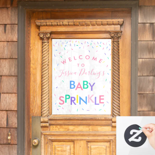 Baby Sprinkle Welcome Sign | Zazzle