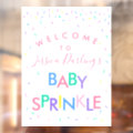 Baby Sprinkle Welcome Sign | Zazzle