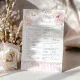 Baby Trivia Love Bug Floral Baby Shower Game | Zazzle