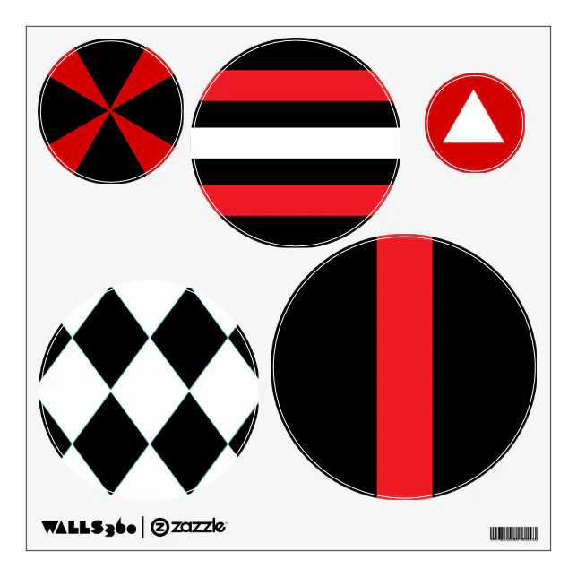 Baby visual stimulation wall decal stickers | Zazzle