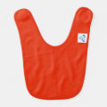 Baby's 1st Christmas Santa Bib | Zazzle