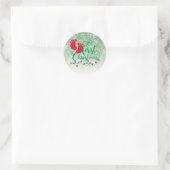 Baby's First Christmas Sticker | Zazzle