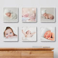 Babys First Year Photo Collage Wall Peel And Stick Photo Tile | Zazzle