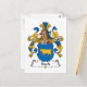 Bach Family Crest Postcard | Zazzle