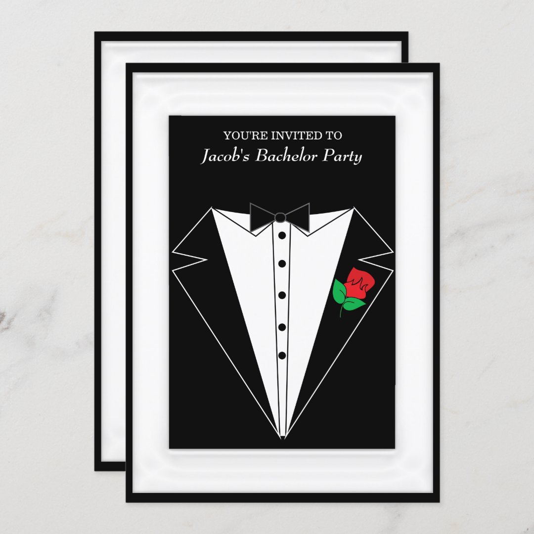 Bachelor Party Invitation | Zazzle