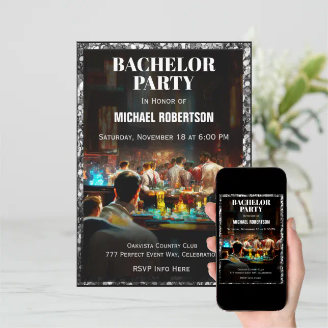 Bachelor Party Invitation | Zazzle