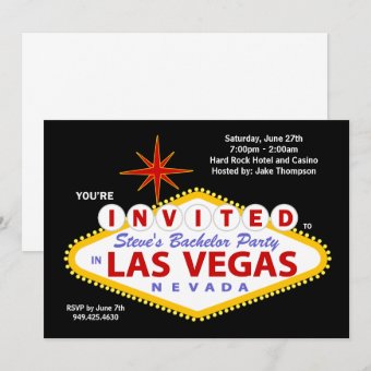 Bachelor Party Invitation | Zazzle