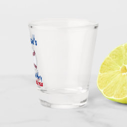 Bachelor Party Wedding Favor Baseball Shot Glass | Zazzle