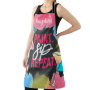 Bachelorette Paint and Sip Monogram Chalkboard Apron | Zazzle