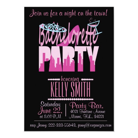Bachelorette party invitation | Zazzle.com