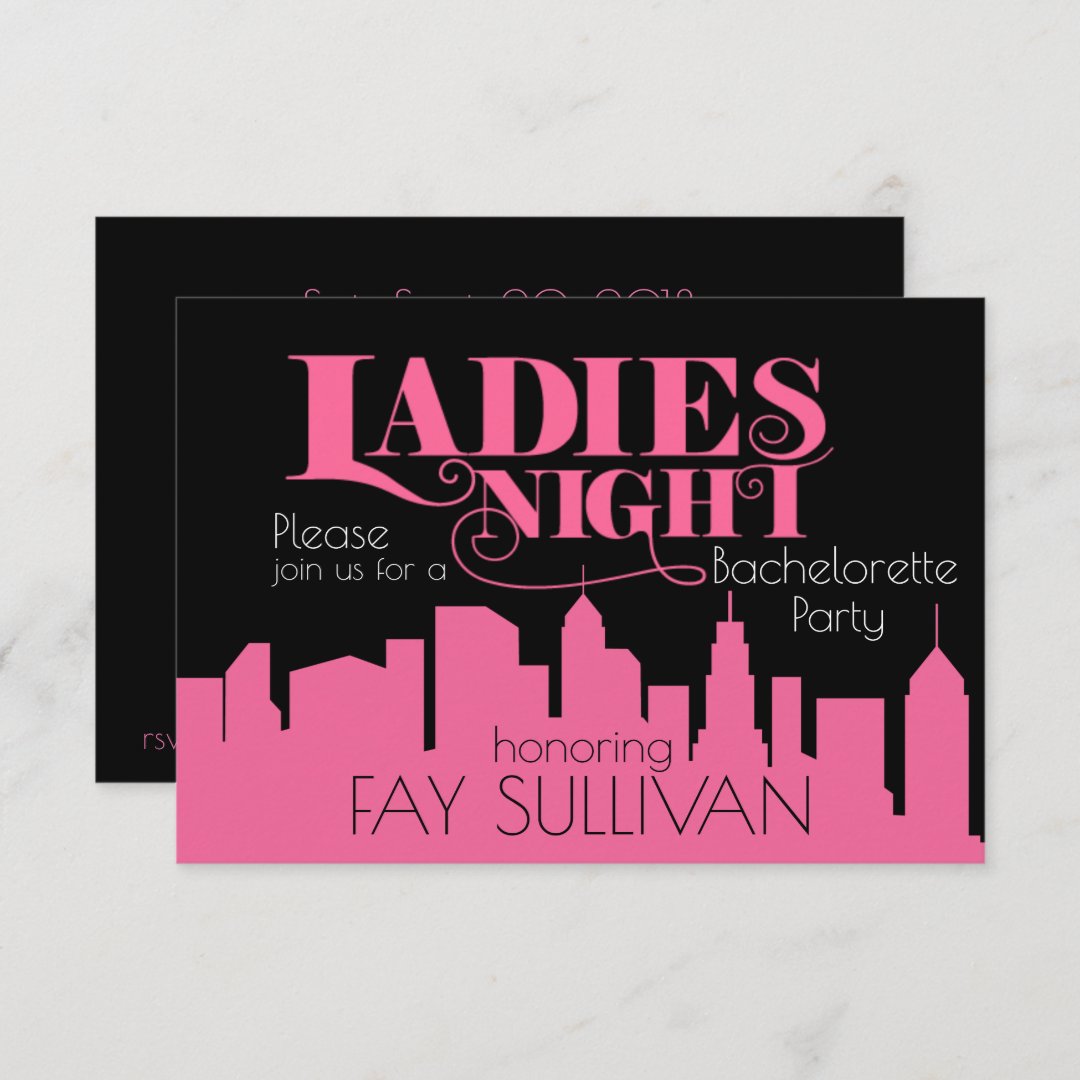 Bachelorette party invitation design | Zazzle