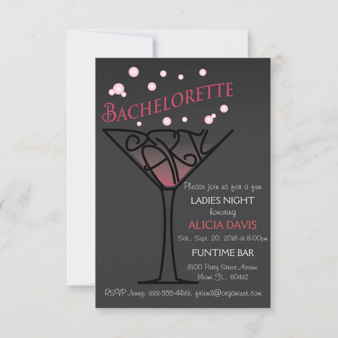 Bachelorette party invitation. invitation | Zazzle