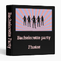 Bachelorette Party photos Binder | Zazzle