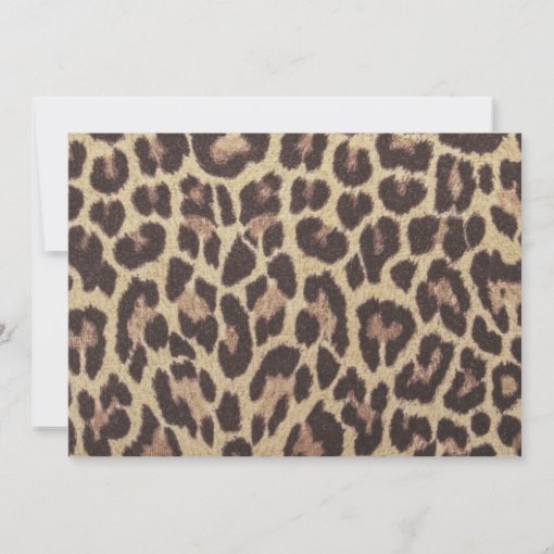 Bachelorette PartyLet's Get Wild Cheetah Invitation | Zazzle