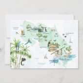 Bachelorette Weekend Itinerary | Costa Rica Invitation | Zazzle