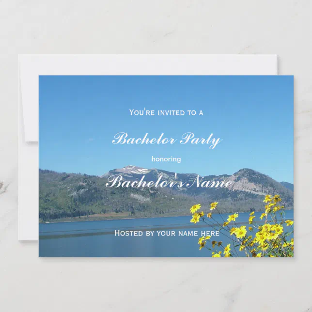 Bachelor's party invitation | Zazzle