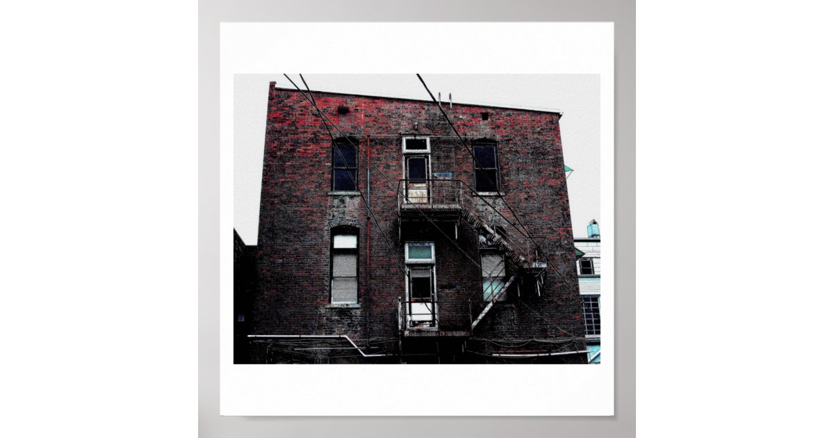 Back Alley Grime Poster | Zazzle