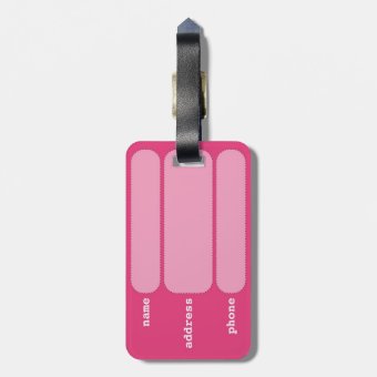 Back Away Luggage Tag | Zazzle