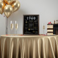 Back In 1960 Printable Poster, 1960 Birthday Sign | Zazzle