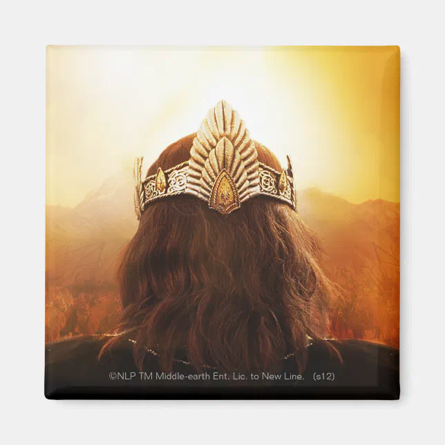 Back of Head with Crown Magnet | Zazzle