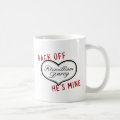 Back off He's Mine Mr. Darcy mug | Zazzle