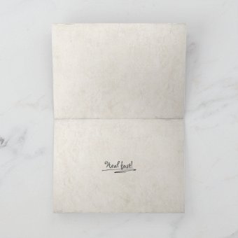 back surgery get well card | Zazzle