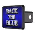 Back The Blue Thin Blue Line Hitch Cover | Zazzle