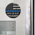 Back The Blue Thin Blue Line Magnet | Zazzle