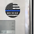 Back The Blue Thin Blue Line Police Magnet | Zazzle