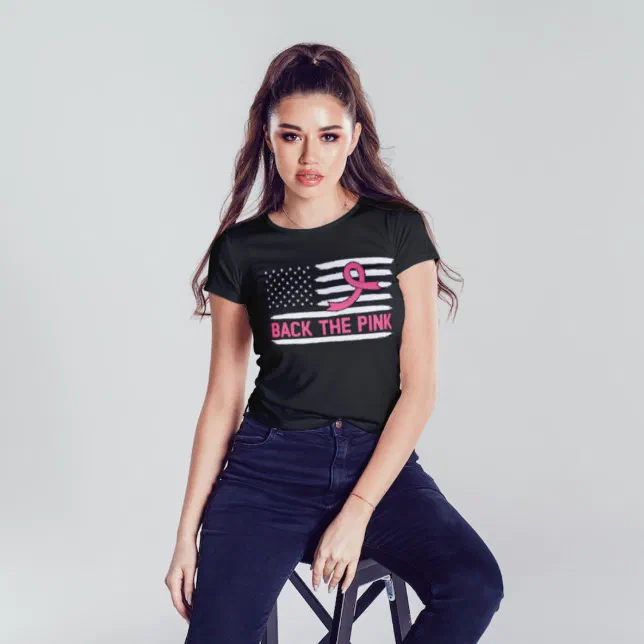 Back the Pink T-Shirt | Zazzle