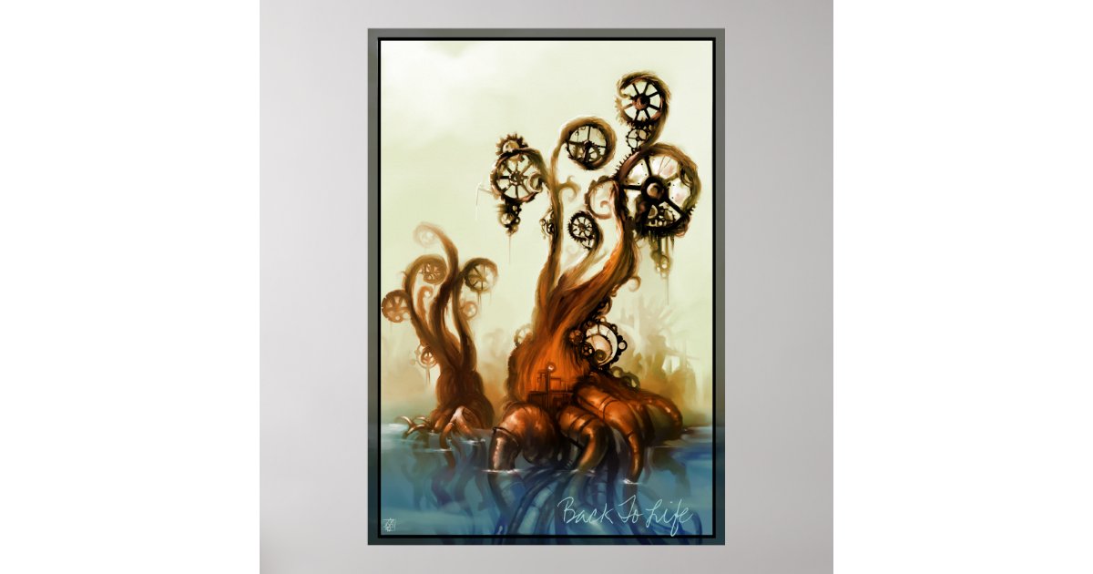 Back to life poster | Zazzle