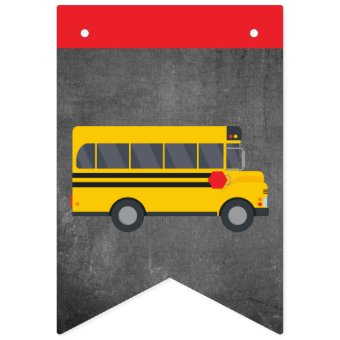 Back to School Bunting Flags | Zazzle