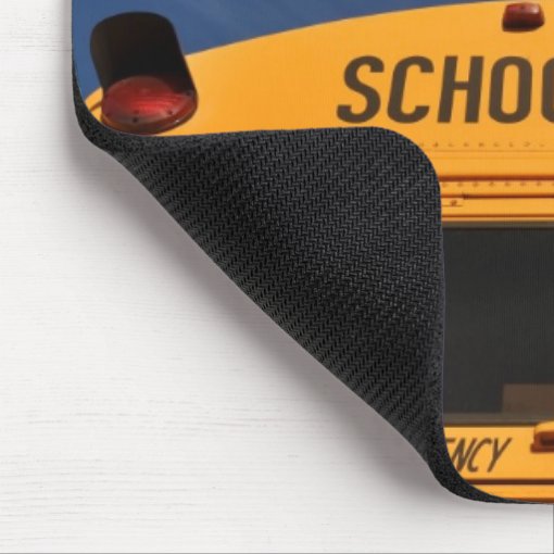 Back to School Bus Mouse Pad | Zazzle