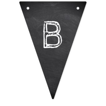 Back to School Chalkboard Classroom Decor Bunting Bunting Flags | Zazzle