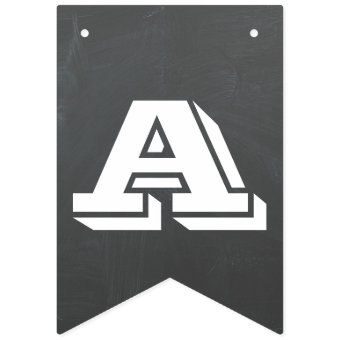 Back to school - chalkboard design banner | Zazzle