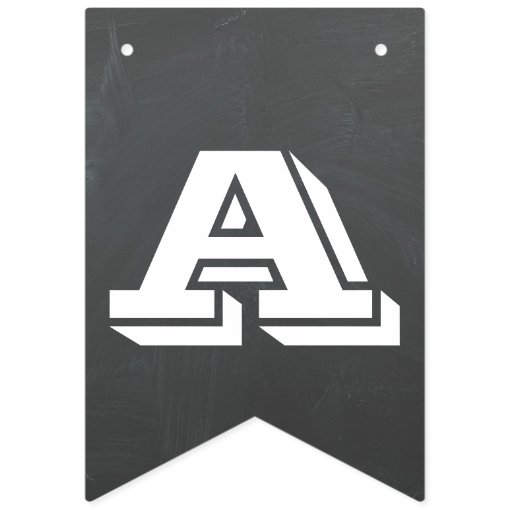 Back to school - chalkboard design banner | Zazzle