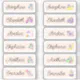 Back to School Custom Multiple Name Stickers | Zazzle