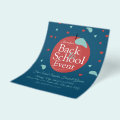Back to School Event Fruit Apple Flyer | Zazzle