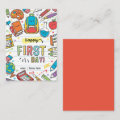 Back to school Happy First Day Enclosure Card | Zazzle