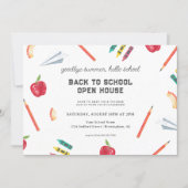 Back to School | Meet the Teacher Open House Invitation | Zazzle
