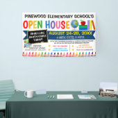 Back to School Open House Banner | Zazzle