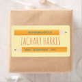 Back to School Pencil Label | Zazzle