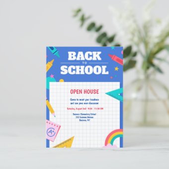 Back To School Postcard | Zazzle