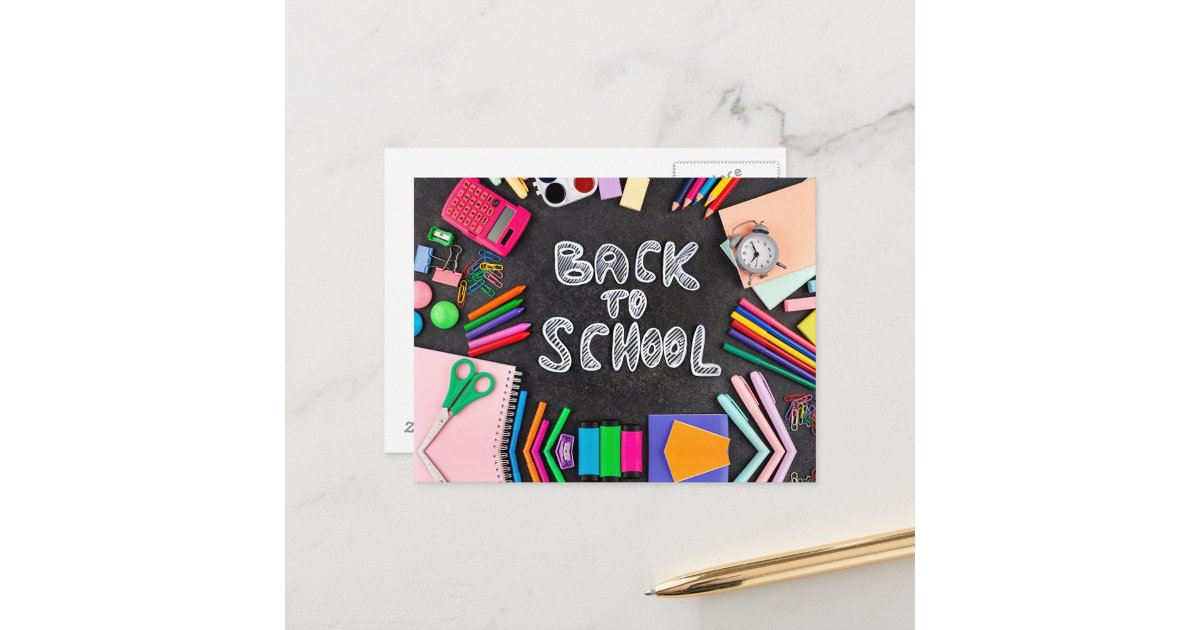 Back To School Postcard | Zazzle