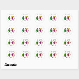 Back To School Round Sticker | Zazzle