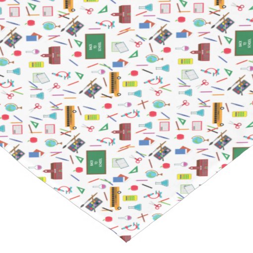 Back to School Short Table Runner | Zazzle