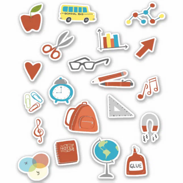 Back to School Sticker | Zazzle